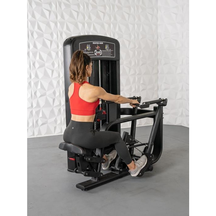 Muscle D Selectorized Elite Line Seated Row Machine – Iron Zone Gyms