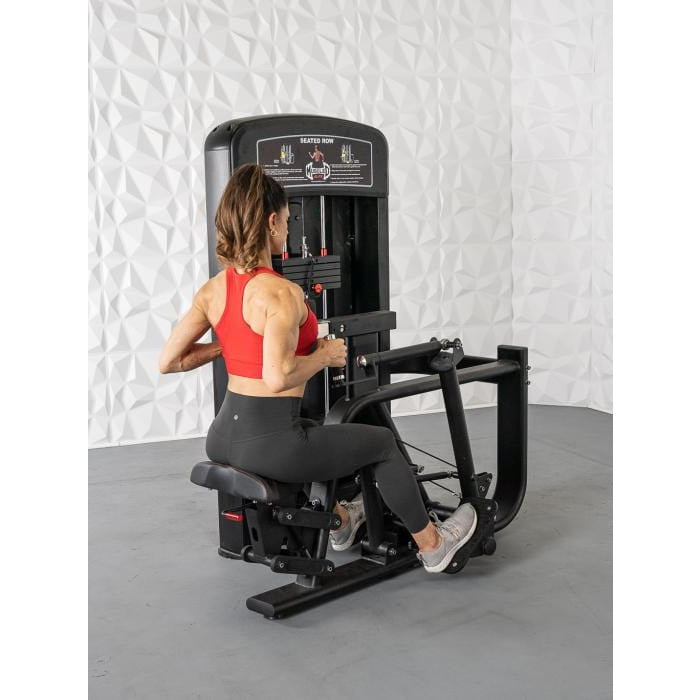 Muscle D Selectorized Elite Line Seated Row Machine – Iron Zone Gyms